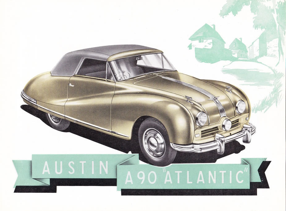 Austin A90 Atlantic Convertible brochure